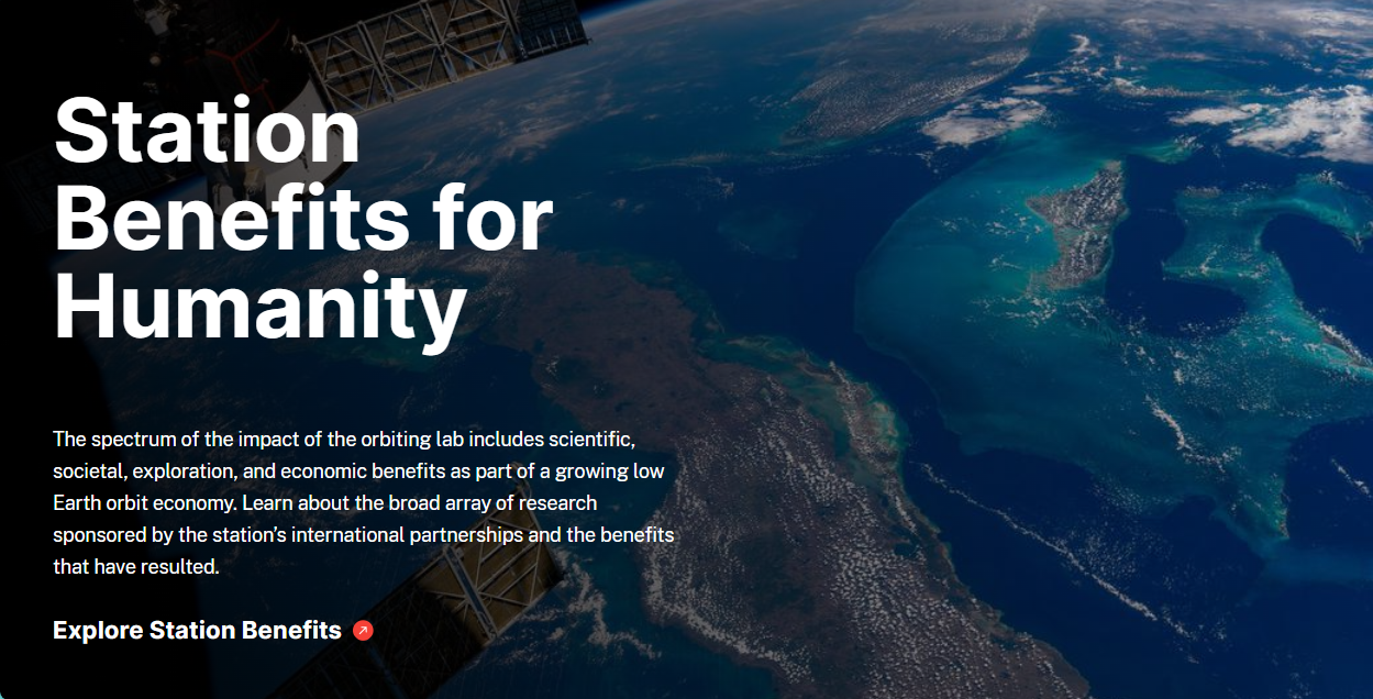 International Space Station Benefits for Humanity | AEROSPACE and ...